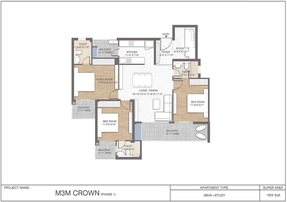 M3M Crown Sector 111 Gurgaon - Opulnz Abode