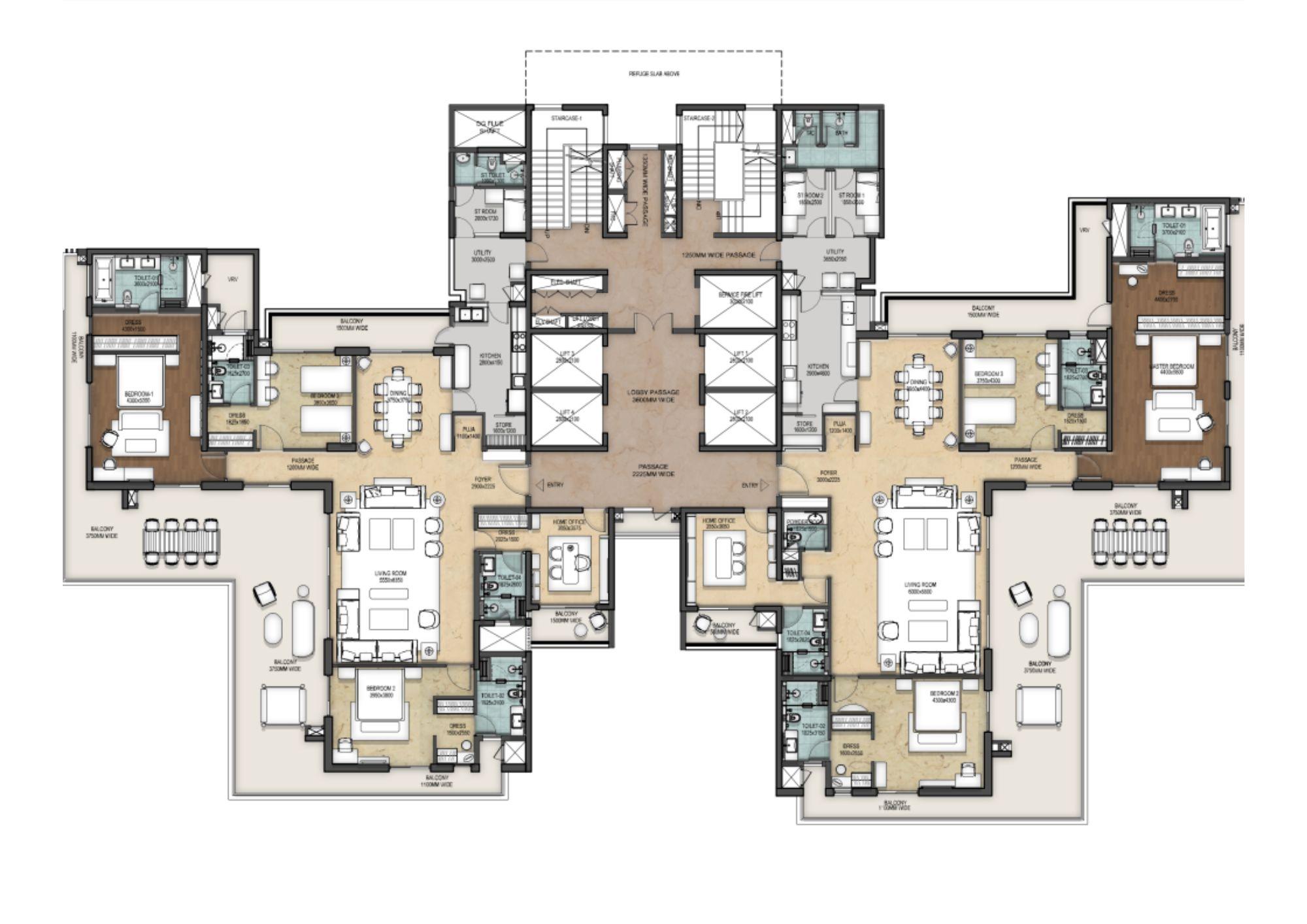 Max Estates Luxury Flats Noida Sector 128 - Opulnz Abode